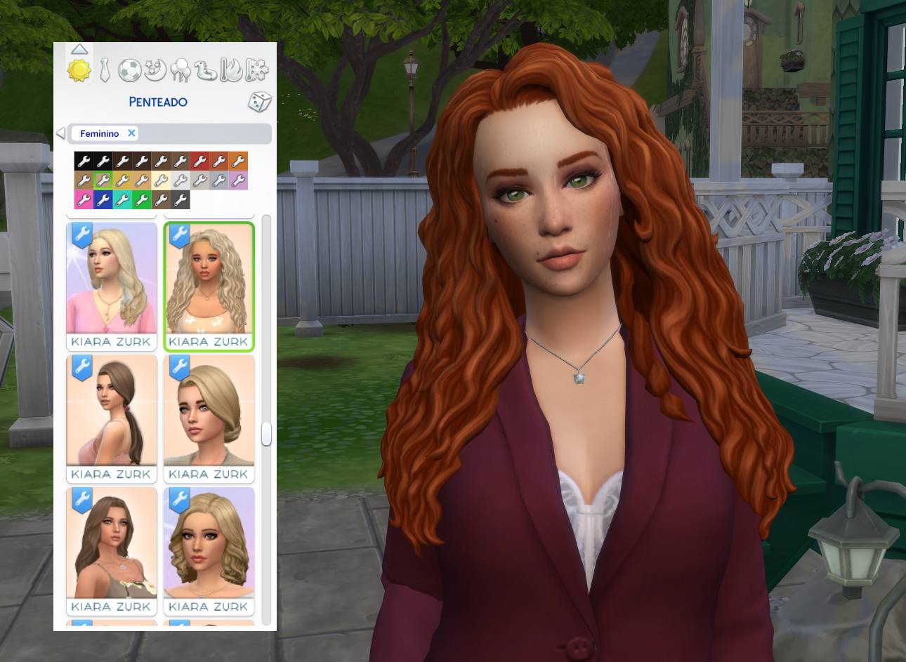 Shay Hairstyle - Gallery - The Sims 4 Create a Sim - CurseForge