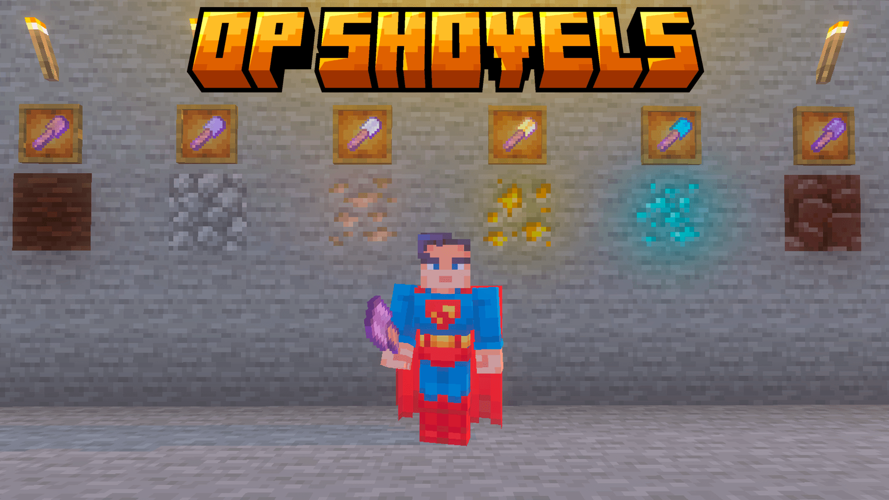 OP PICKAXES | Minecraft PE Addons