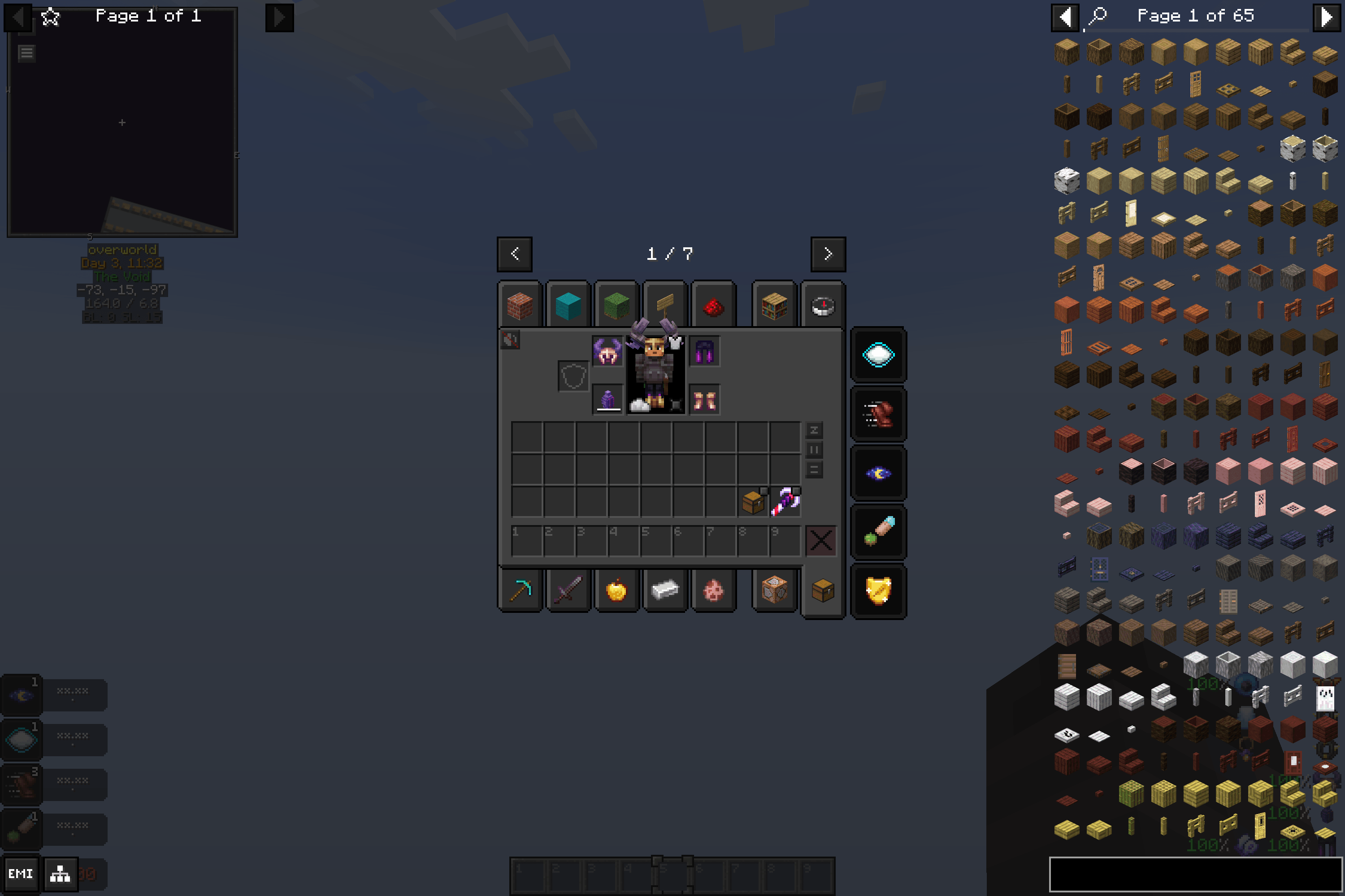 NEC Dark GUI - Gallery - Minecraft Resource Packs - CurseForge