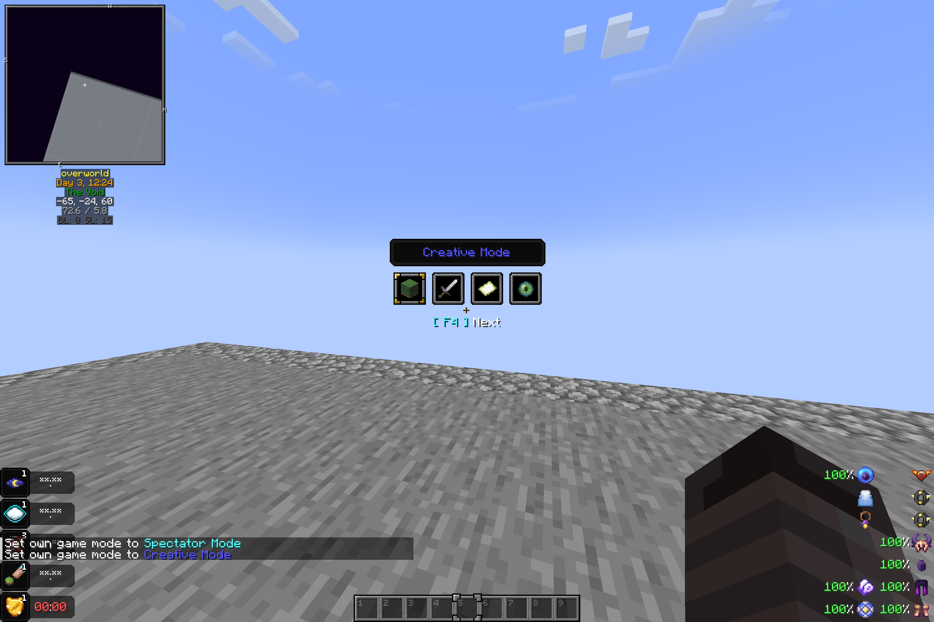 NEC Dark GUI - Minecraft Resource Packs - CurseForge