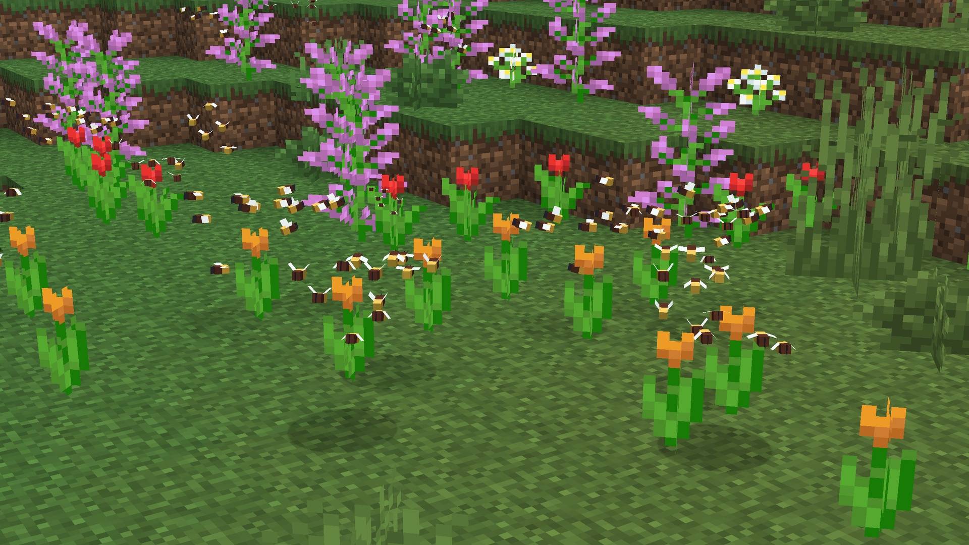 Swarm Of Bees Minecraft Texture Pack