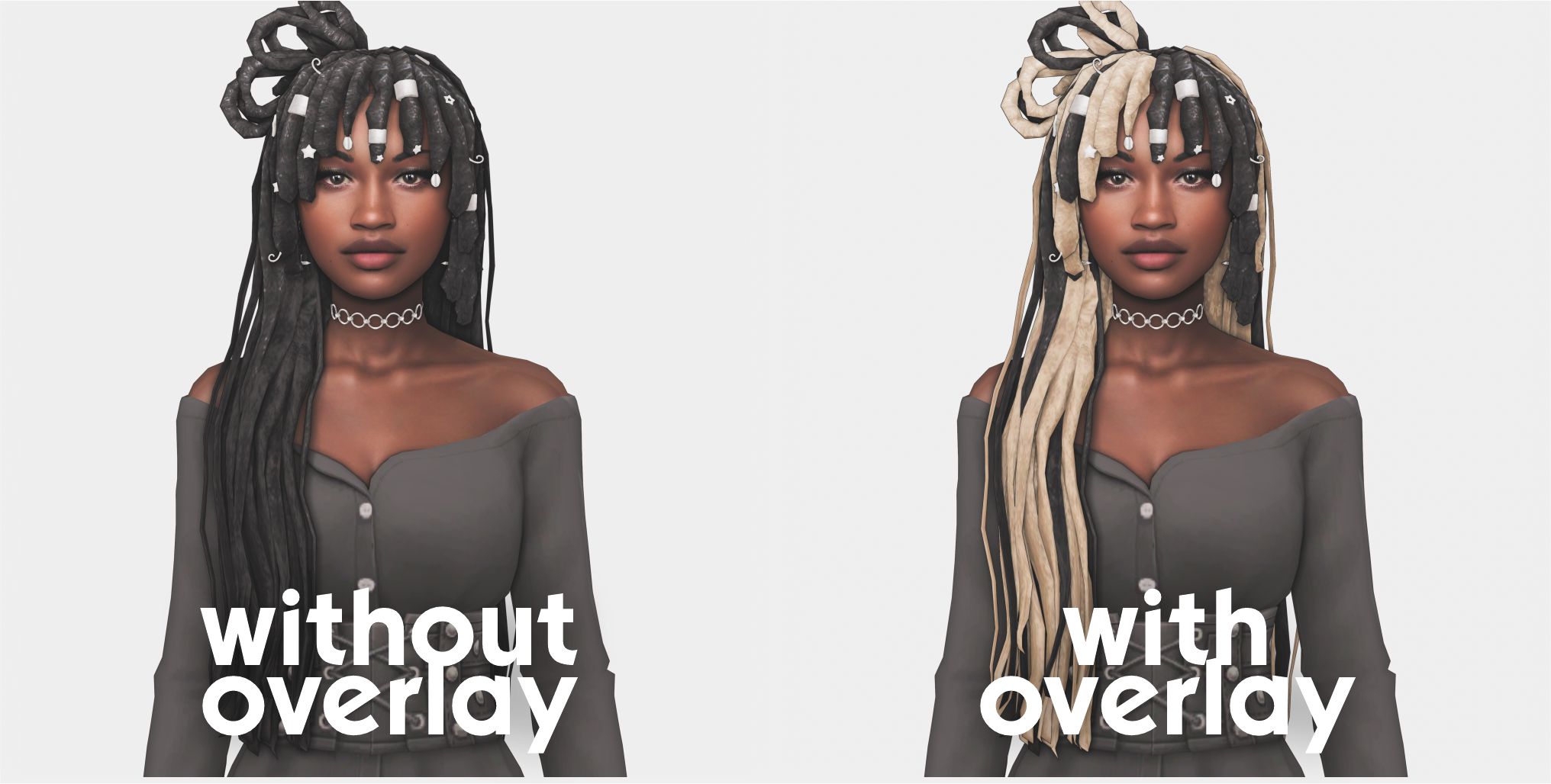 Tamara Hair & Overlay - The Sims 4 Create a Sim - CurseForge