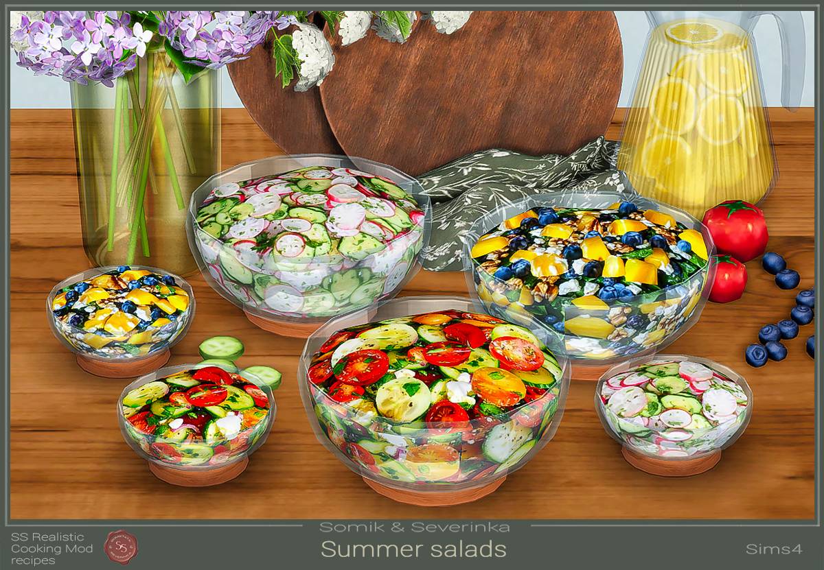 Summer Salads - The Sims 4 Mods - CurseForge