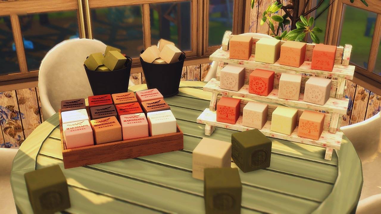 Artisan Soap Collection - Decorative Set - Gallery - The Sims 4 Build ...