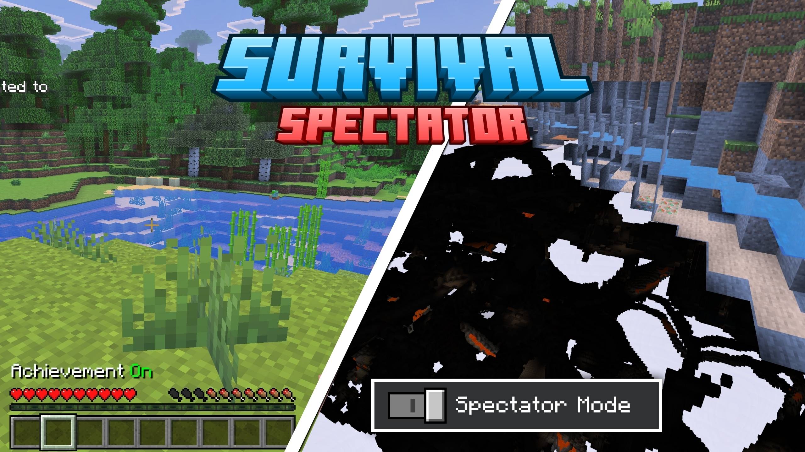 Survival Spectator - Minecraft Bedrock Texture Packs - CurseForge