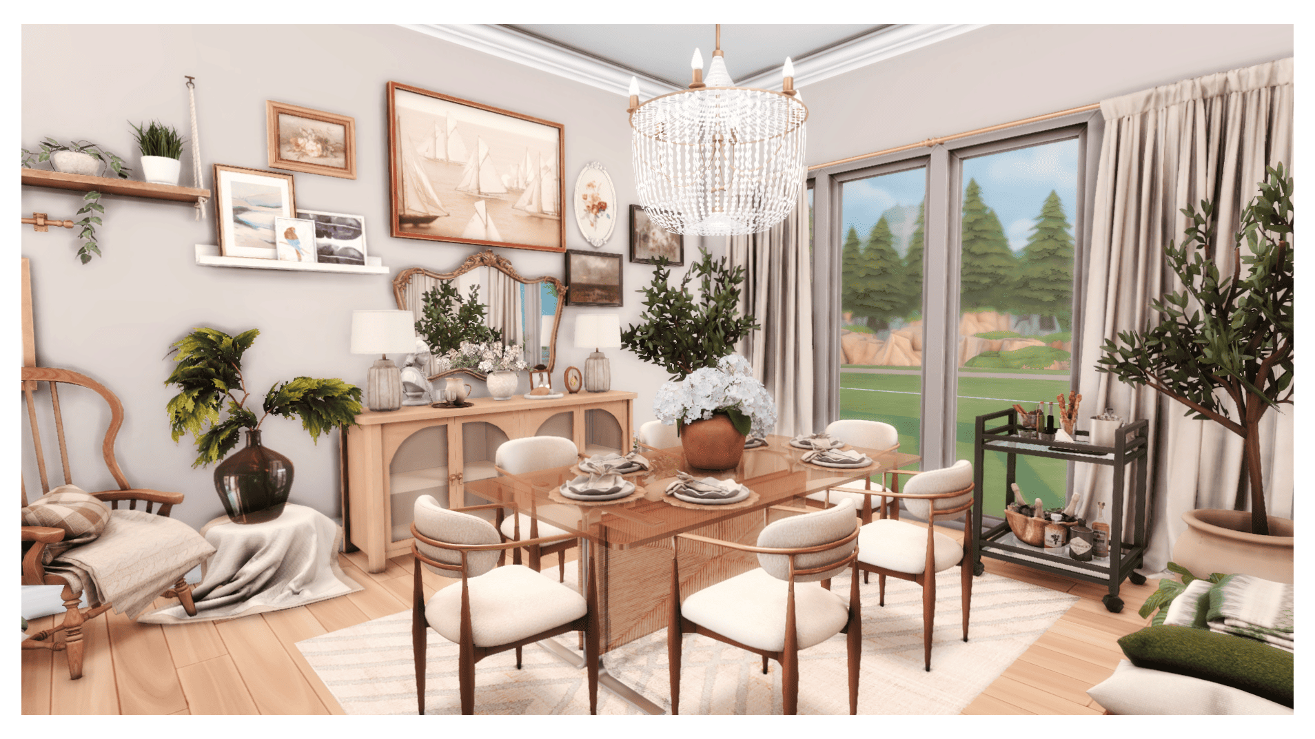 Daisy’s Dining Room - Gallery - The Sims 4 Rooms / Lots - CurseForge