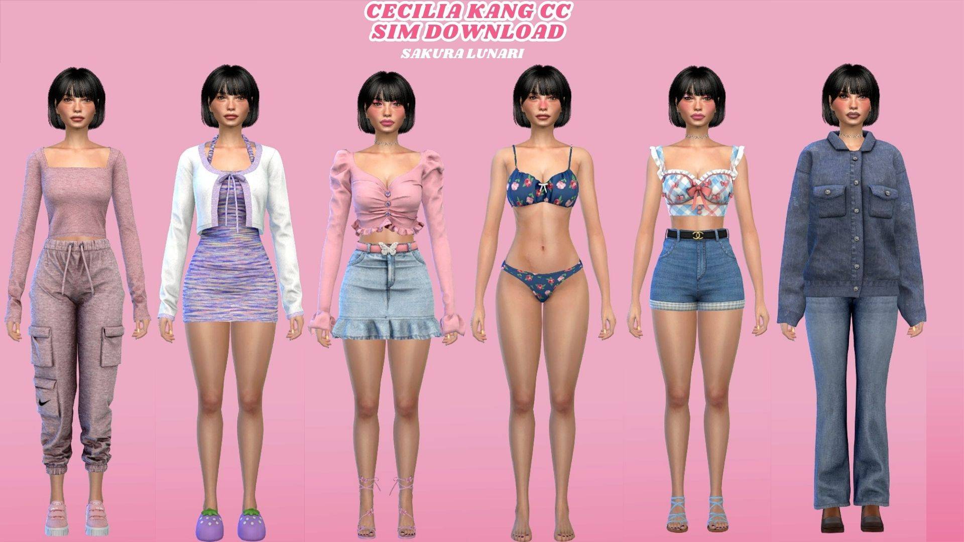 Cecilia Kang CC - The Sims 4 Sims / Households - CurseForge