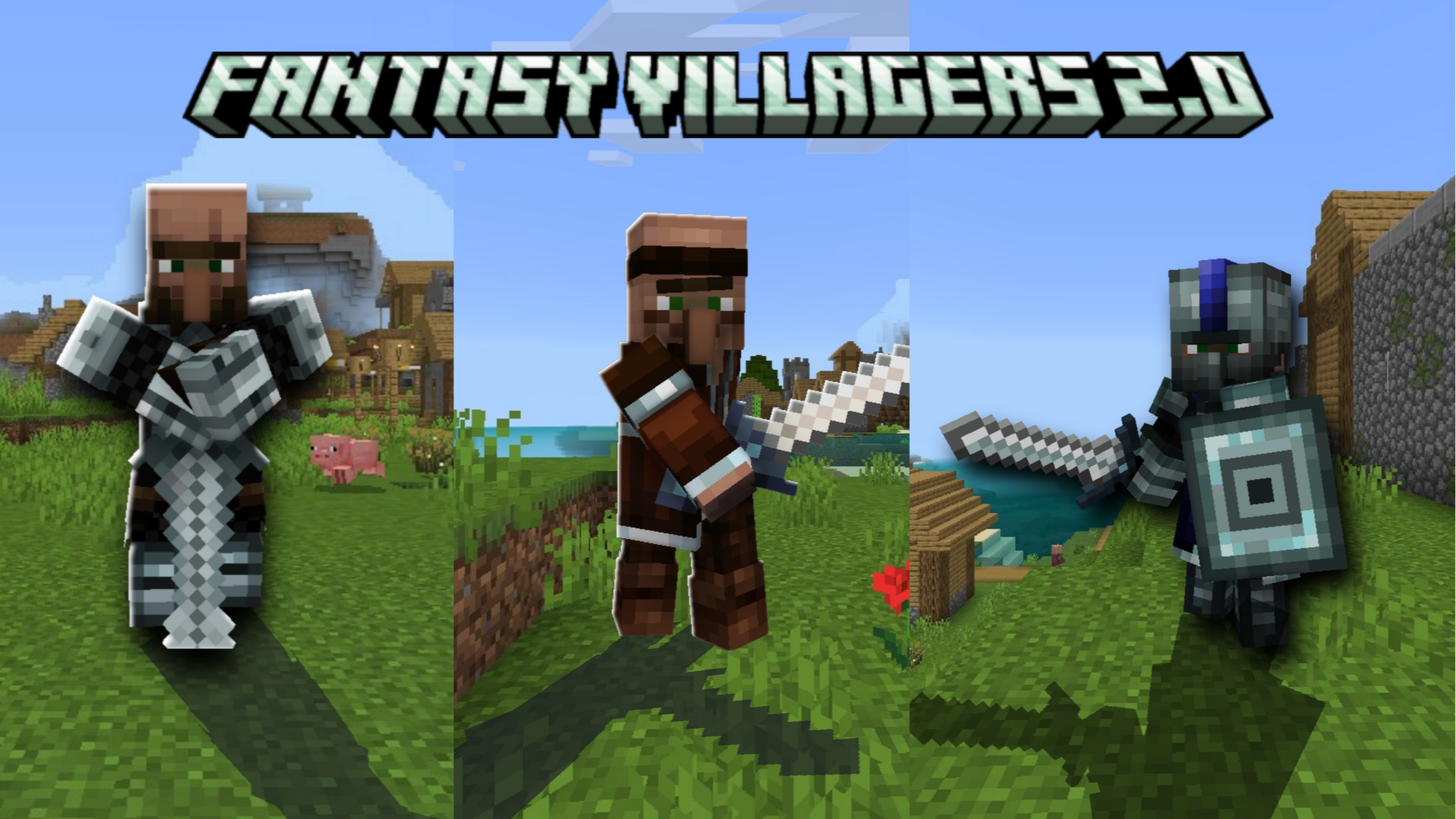 Fantasy Villagers Remake 2.0 - Gallery - Minecraft Bedrock Addons ...