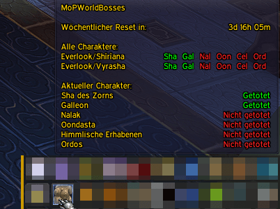 MoP World Boss Tracker (Tooltip)(Mists of Pandaria) - Gallery - World ...