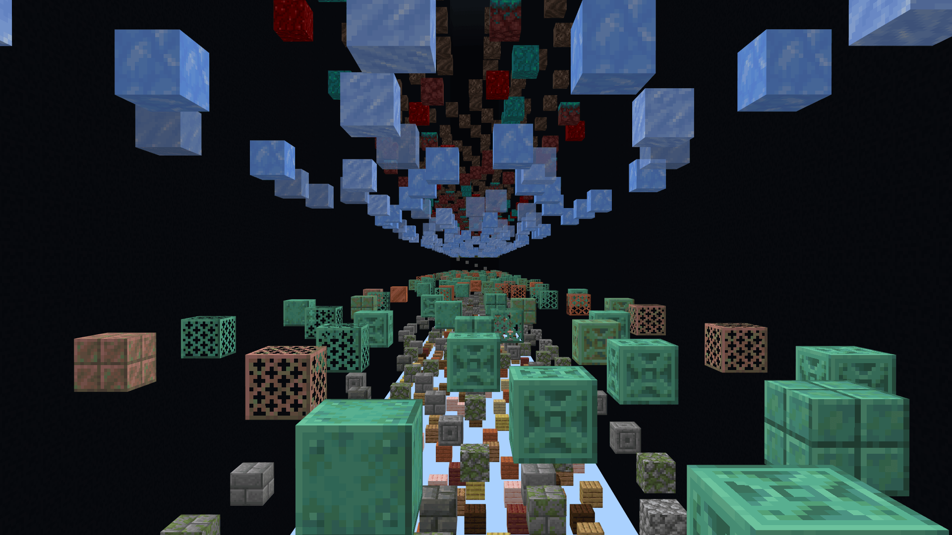 Void Lines Parkour Map - Minecraft Bedrock Maps - CurseForge