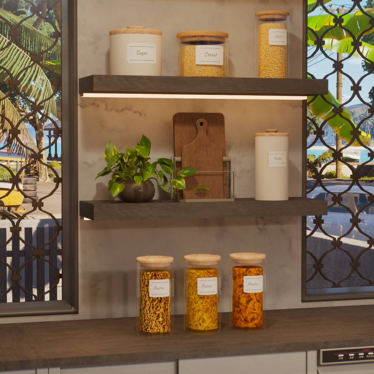 Modern Kitchen Storage Set - Gallery - inZOI Build Mode - CurseForge