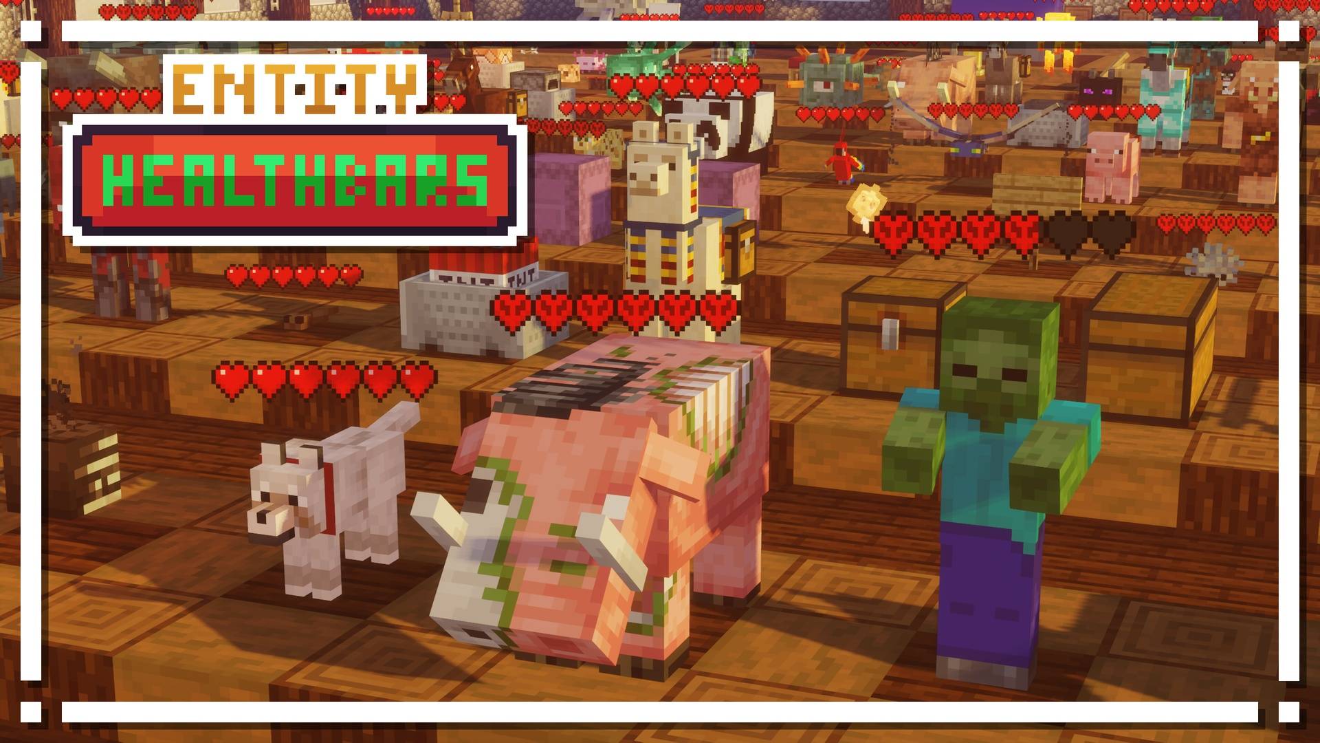 Entity Healthbars: Hearts - Minecraft Resource Packs - CurseForge