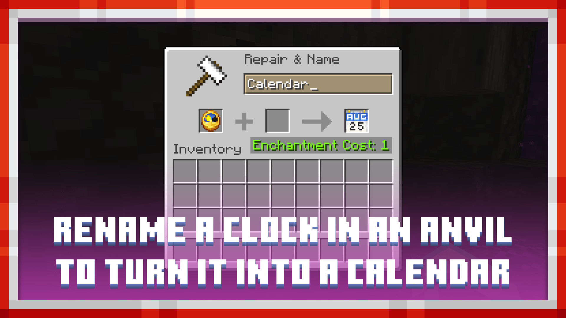 Calendars - Minecraft Resource Packs - CurseForge
