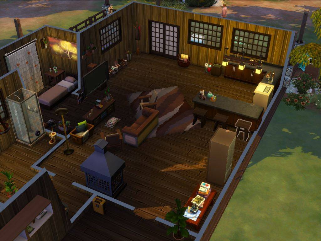 A Cabin to Avoid Life - Gallery - The Sims 4 Rooms / Lots - CurseForge