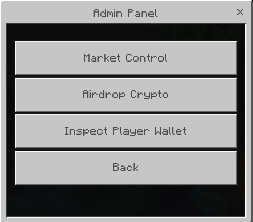 [Realm compatible]Virtual crypt stock market economy system - Minecraft Bedrock Scripts - CurseForge
