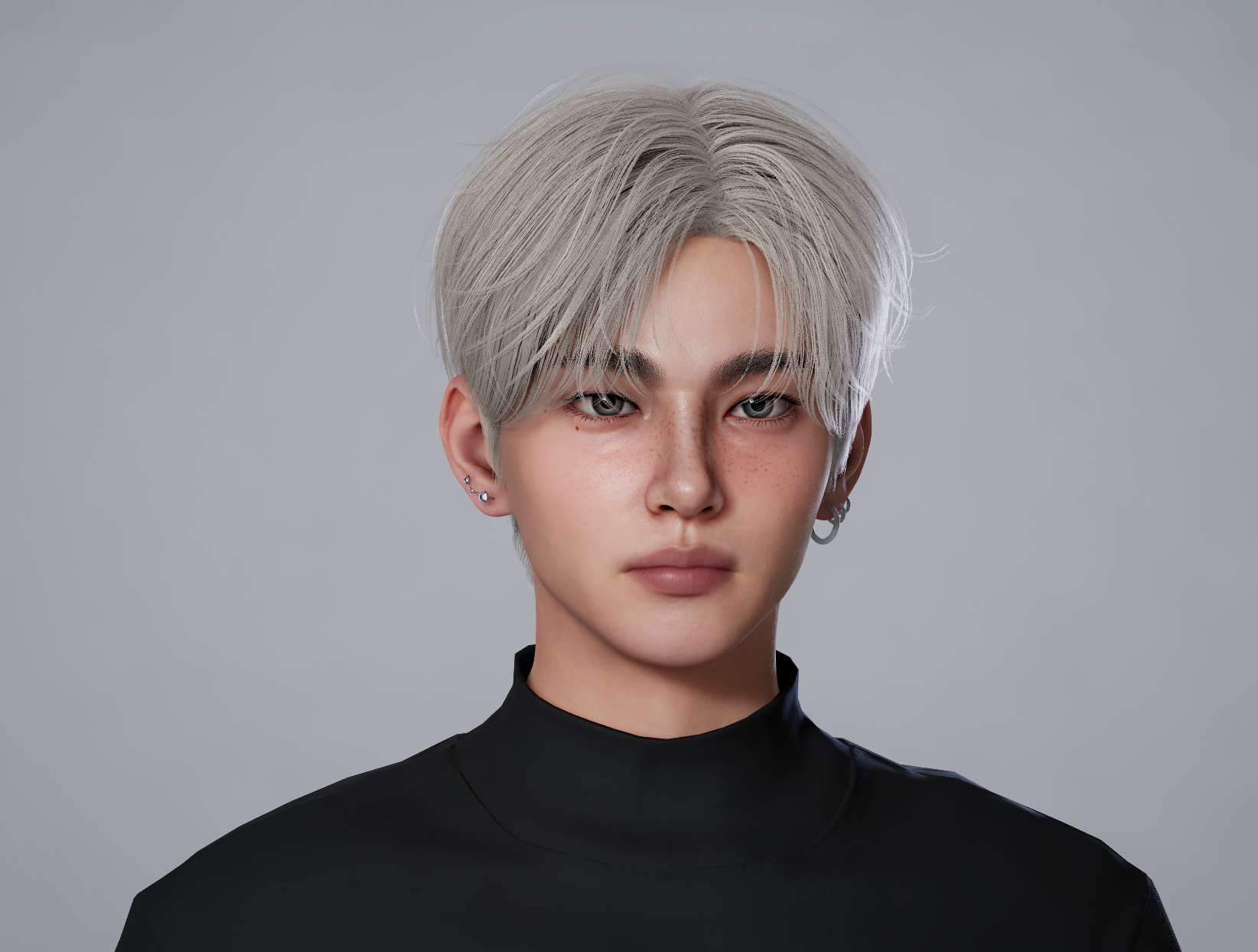Male hair 01 - Gallery - inZOI Create a Zoi - CurseForge