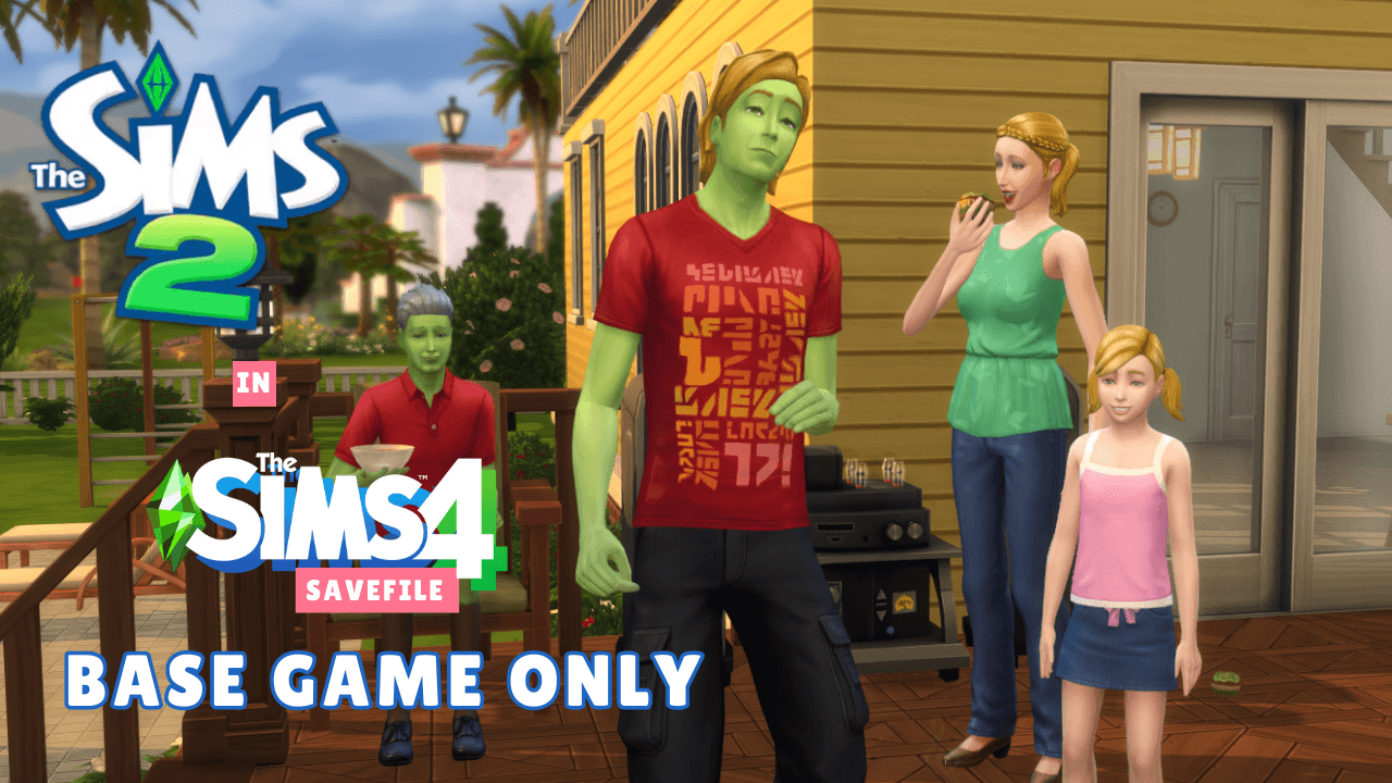 TS2 into TS4 - The Sims 4 Save Files - CurseForge