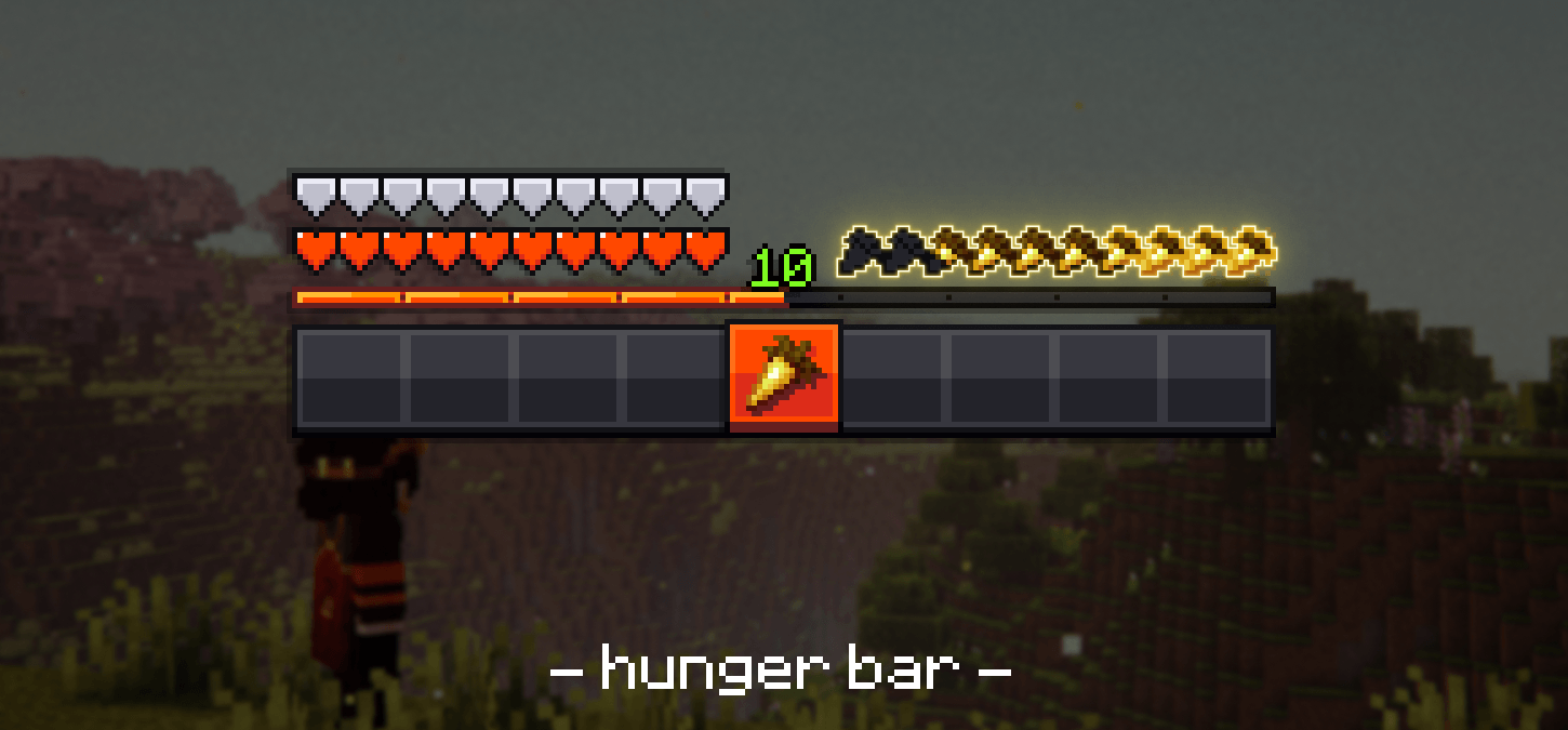 Garrot Hunger Bar - Minecraft Resource Packs - CurseForge
