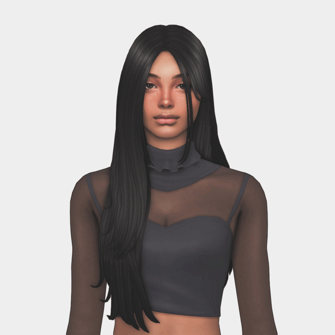 Riley Hair V1 - The Sims 4 Create a Sim - CurseForge