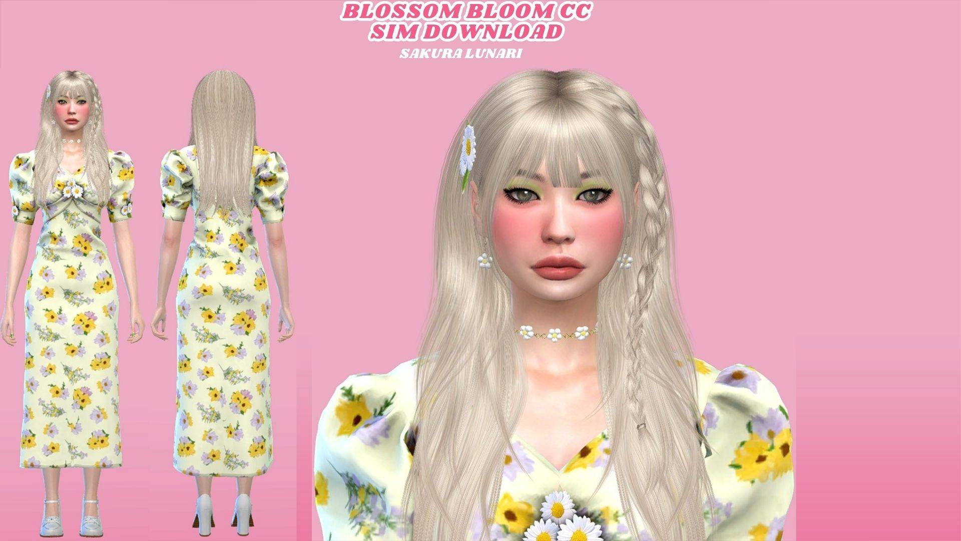 Blossom Bloom CC - The Sims 4 Sims / Households - CurseForge