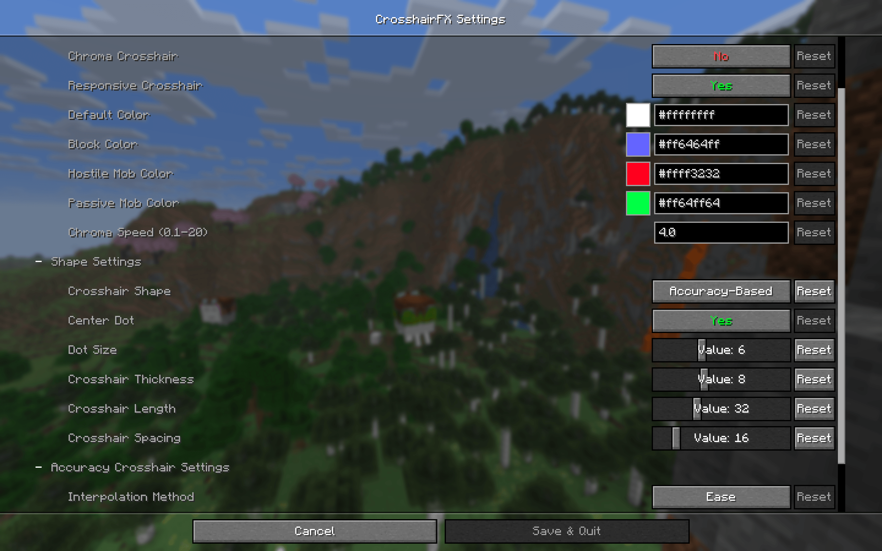 CrosshairFX - Gallery - Minecraft Mods - CurseForge