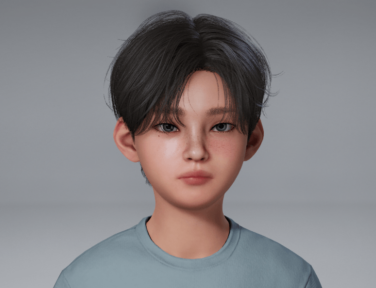 Male hair 01 - Gallery - inZOI Create a Zoi - CurseForge