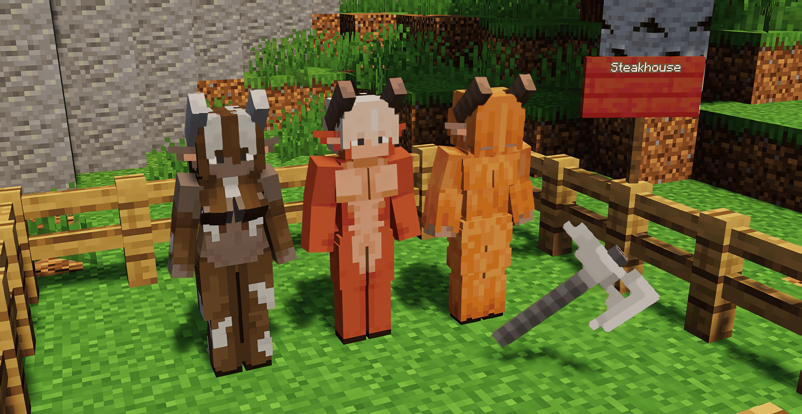 Waifu Husbando Mobs: HPM [ Java | Bedrock ] - Minecraft Resource Packs ...