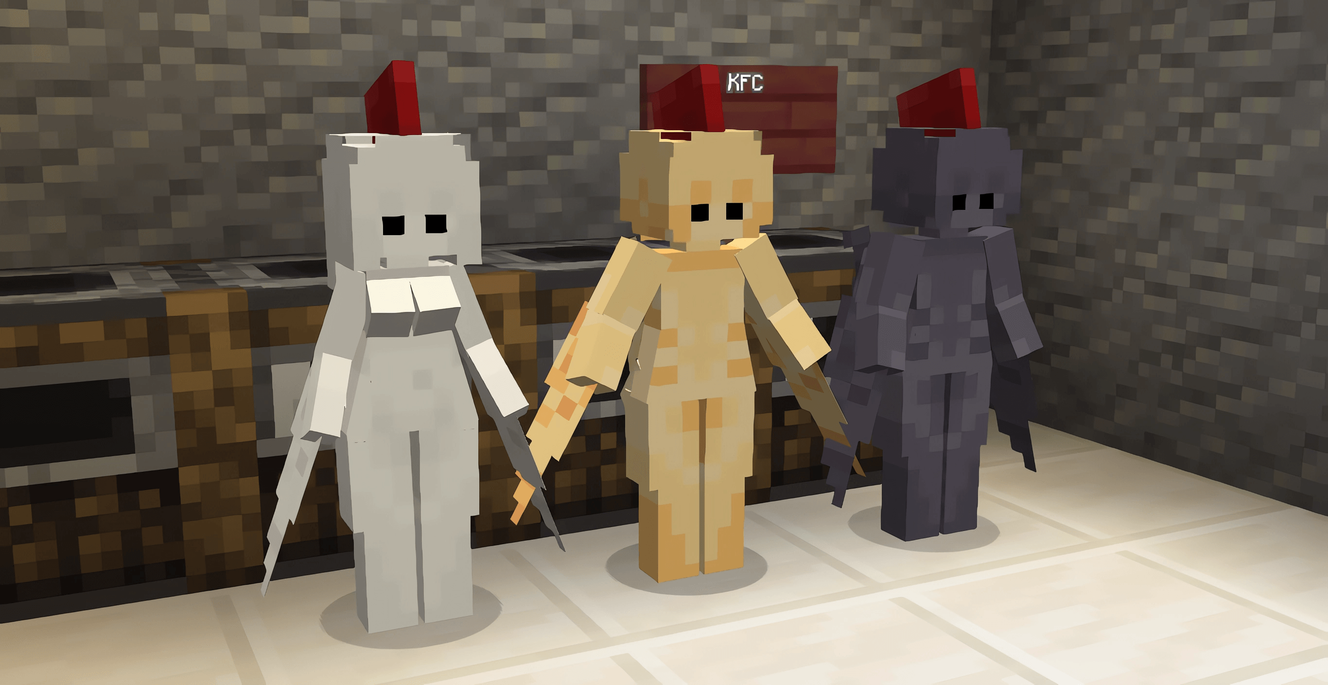 Waifu Husbando Mobs: HPM [ Java | Bedrock ] - Gallery - Minecraft ...
