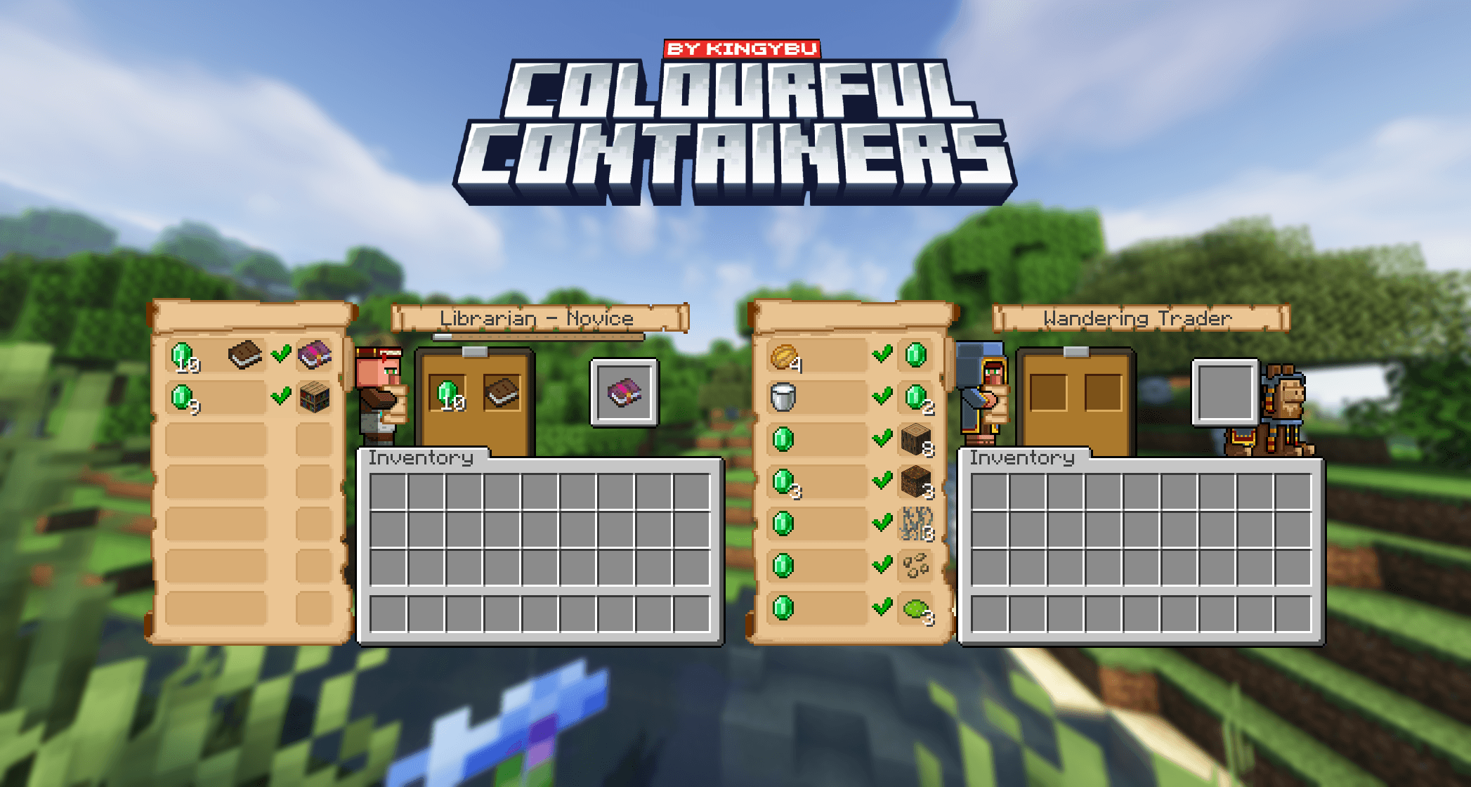 Colourful Containers GUI - Minecraft Resource Packs - CurseForge