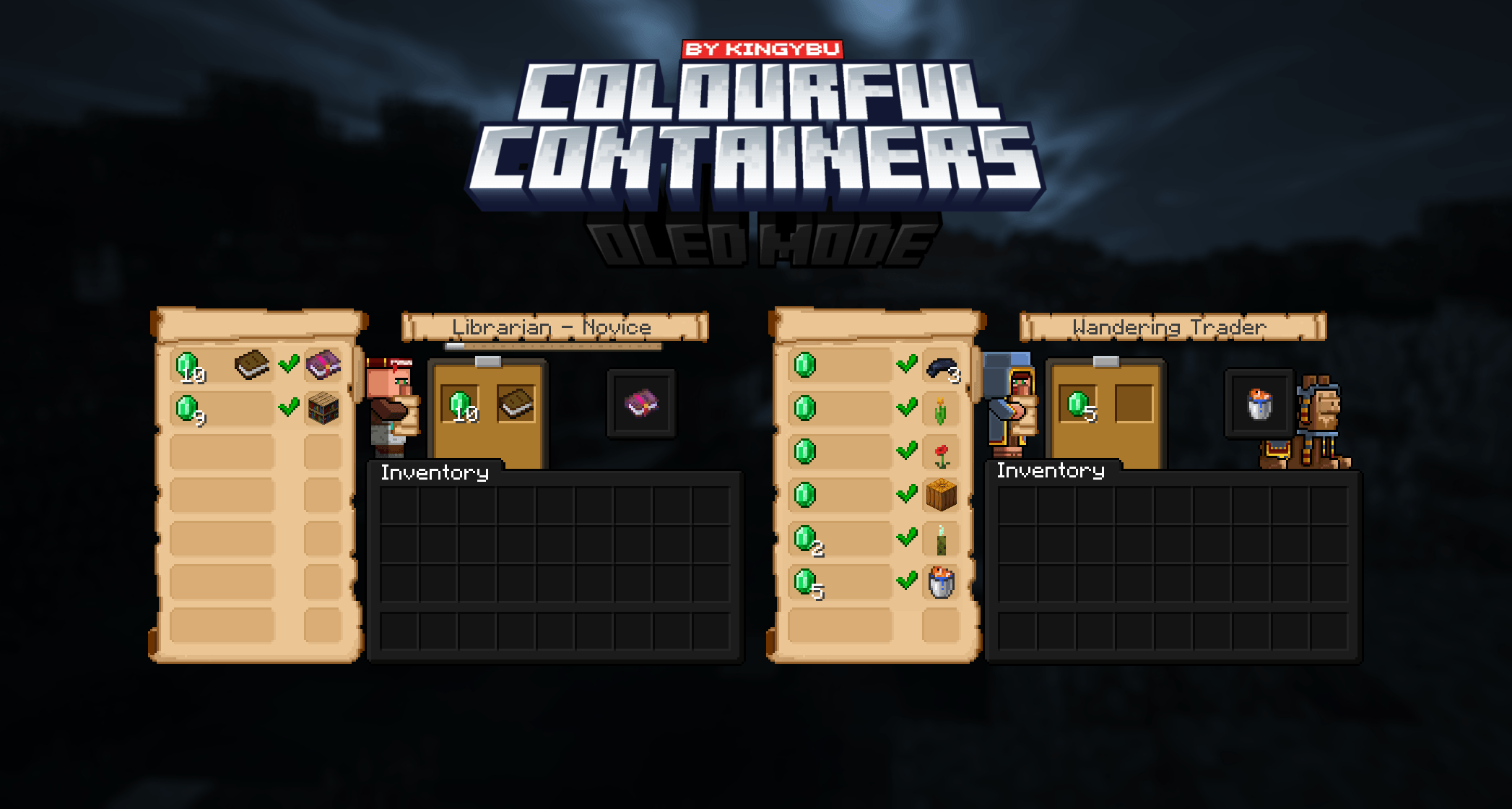 Colourful Containers OLED GUI - Gallery - Minecraft Resource Packs ...