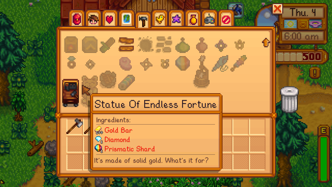 [CP] Kehaan Craftable Recipes - Stardew Valley Mods - CurseForge