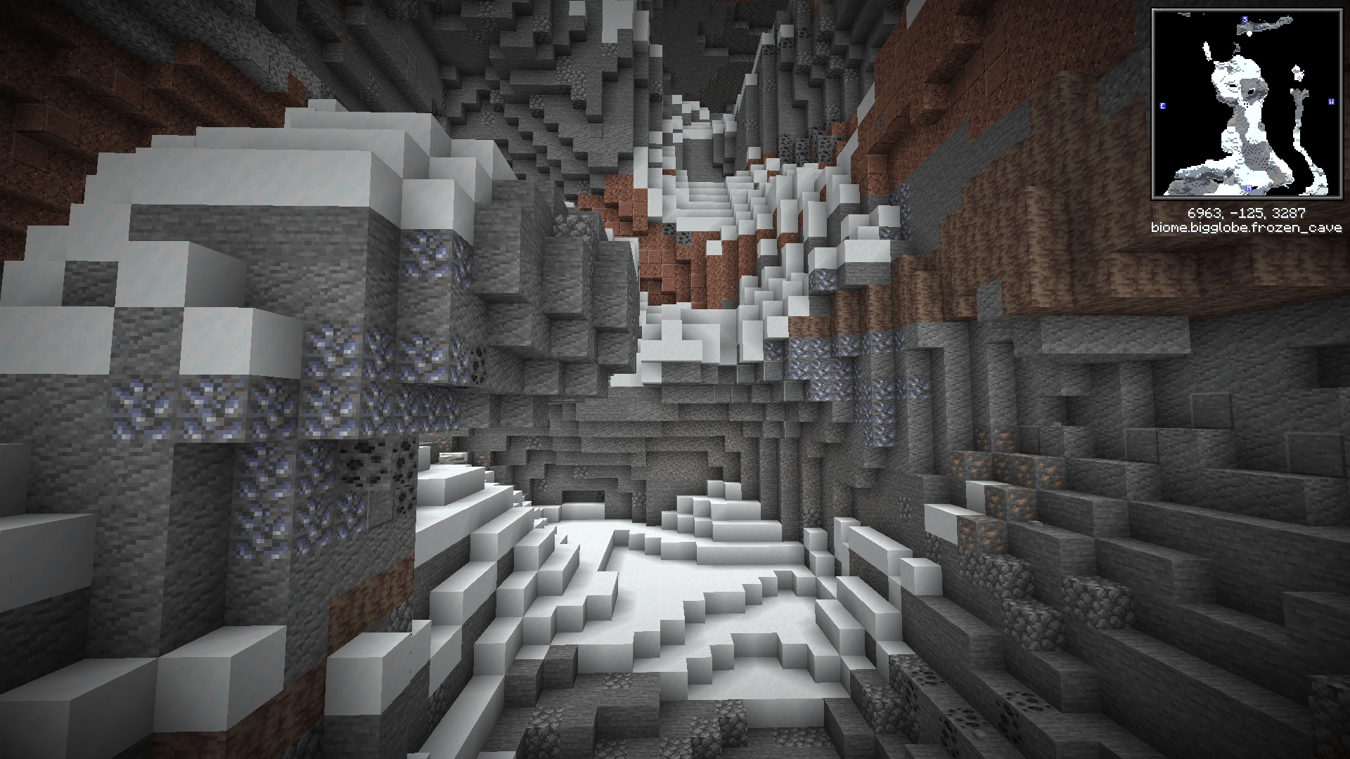 Big Globe - Caverns & Chasms Compatibility - Gallery - Minecraft Data Packs - CurseForge