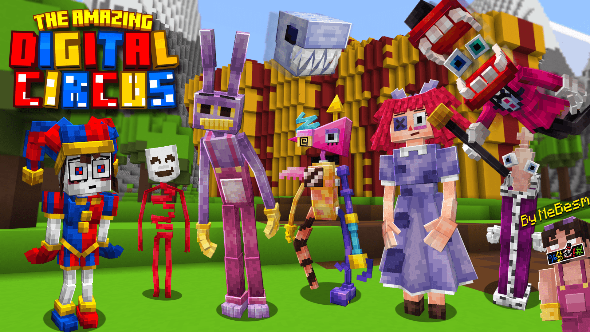 Amazing Digital Circus by MeBesm - Minecraft Bedrock Addons - CurseForge