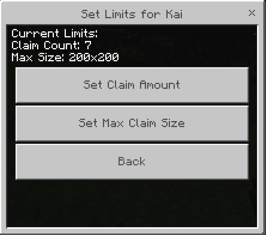 [Realm compatible]The land claim Addon - Minecraft Bedrock Scripts ...