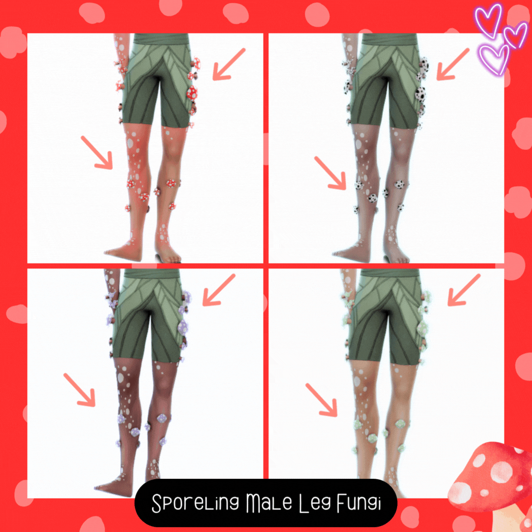 [JBTN] Sporeling Male Leg Fungi - The Sims 4 Create a Sim - CurseForge