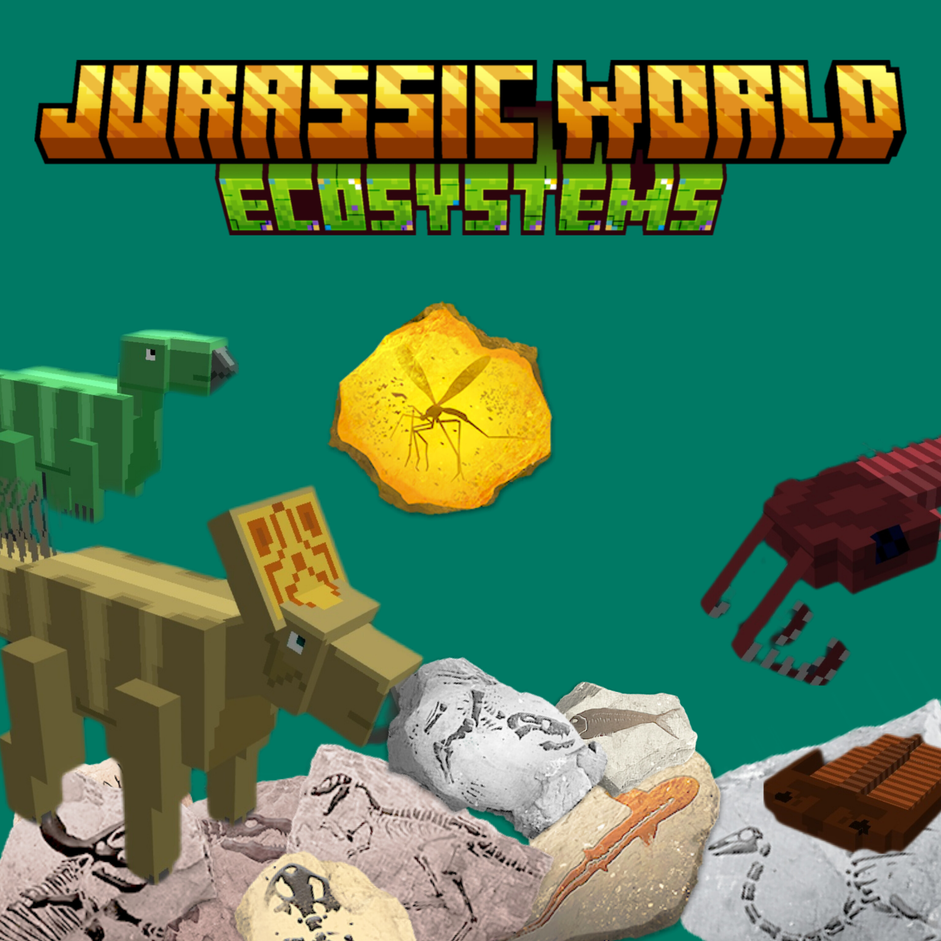 Jurassic world ecosystems V2 - Gallery - Minecraft Bedrock Addons ...