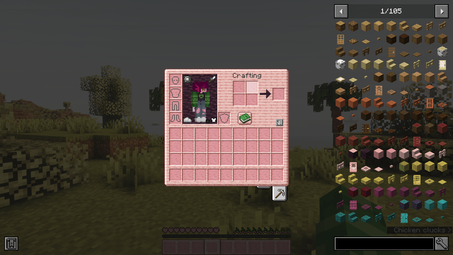 Cosmo's Comfy Cherry GUI Overhaul - Minecraft Resource Packs - CurseForge