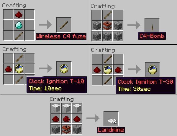 Explosives - Minecraft Bukkit Plugins - CurseForge