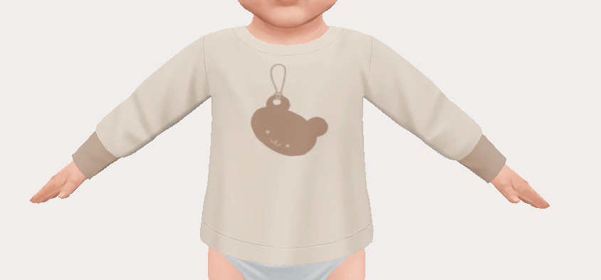 Sweetcc - Printed Sweater Infants - The Sims 4 Create a Sim - CurseForge