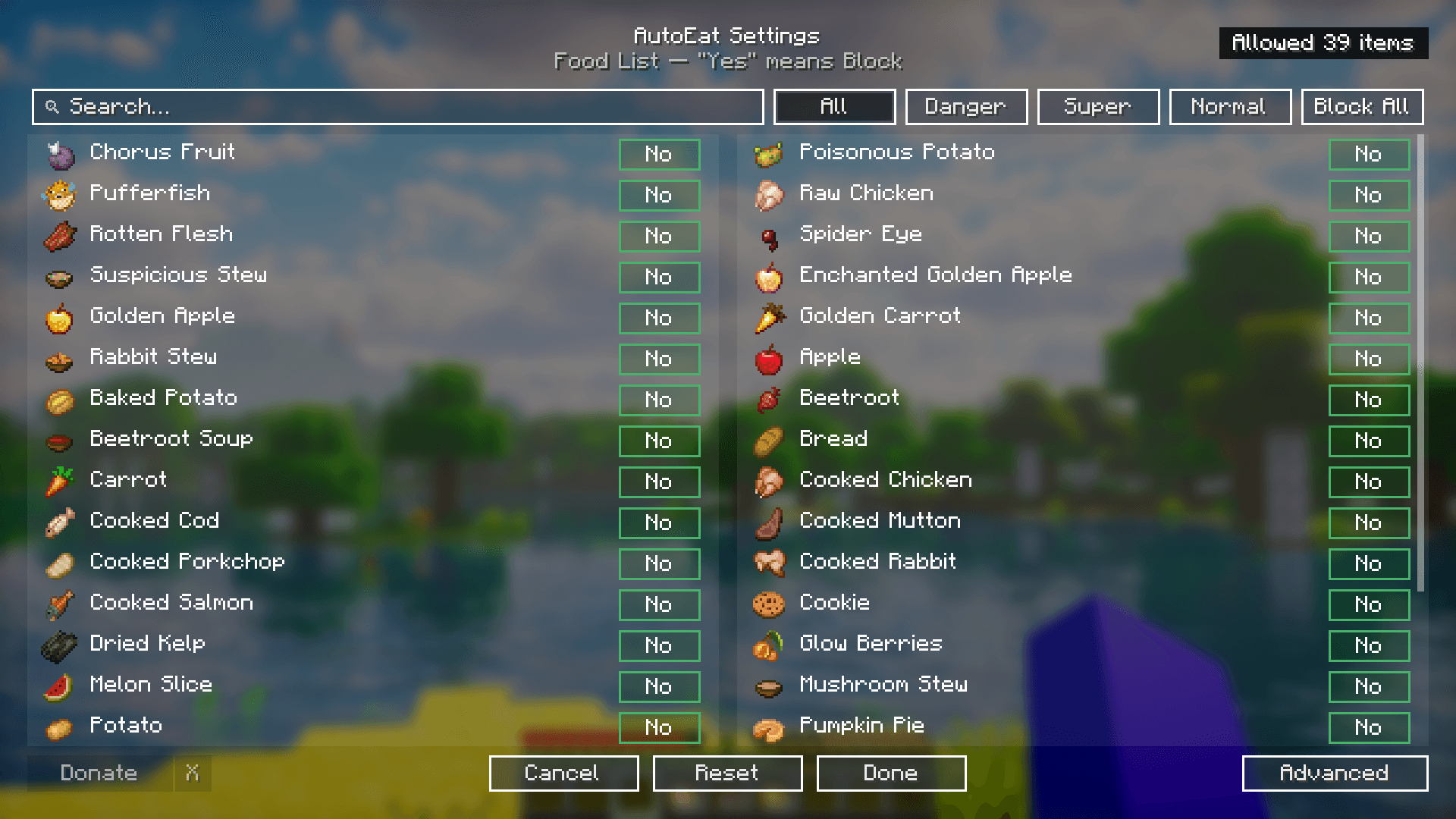 AutoEat - Gallery - Minecraft Mods - CurseForge