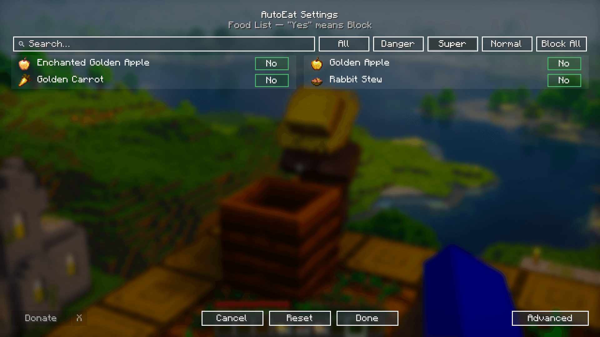 AutoEat - Gallery - Minecraft Mods - CurseForge
