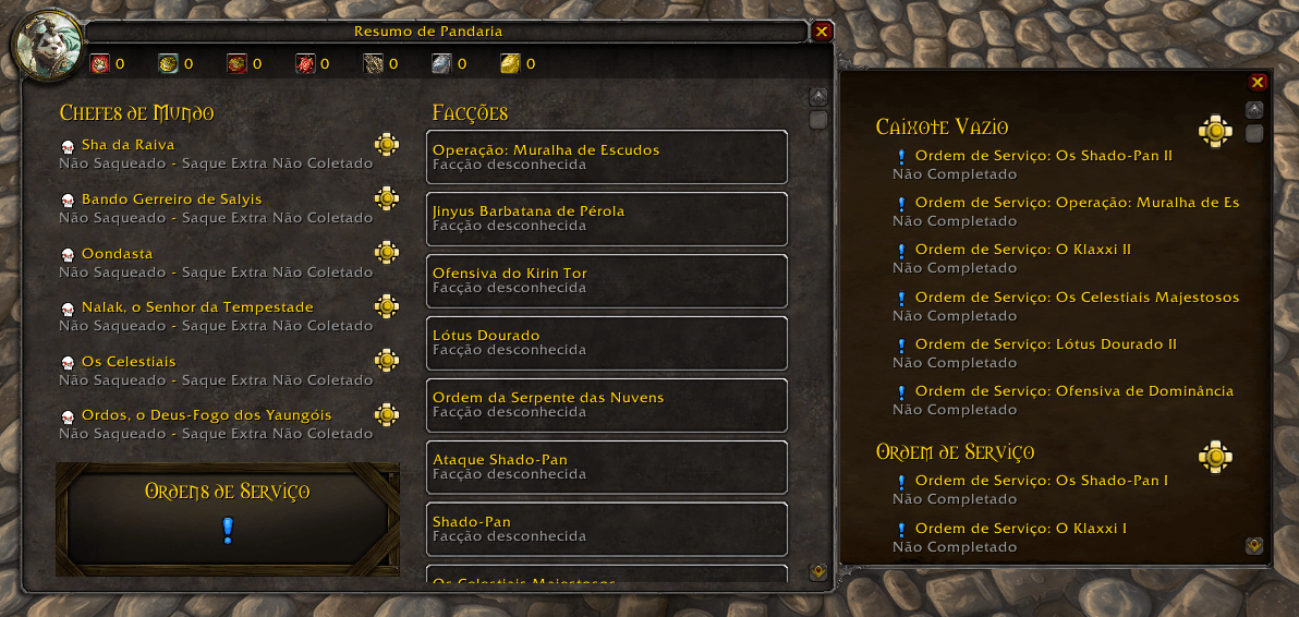 Mists of Pandaria Report (MoPReport) - World of Warcraft Addons ...