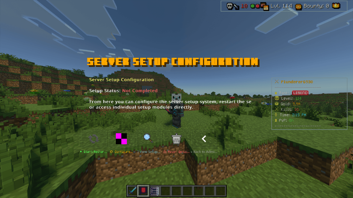 Server Essential MENU - Minecraft Bedrock Addons - CurseForge