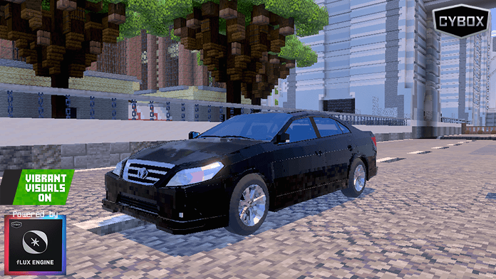 Daewoo Tosca 08-10 Vehicle with fLUX Engine - Minecraft Bedrock Addons - CurseForge