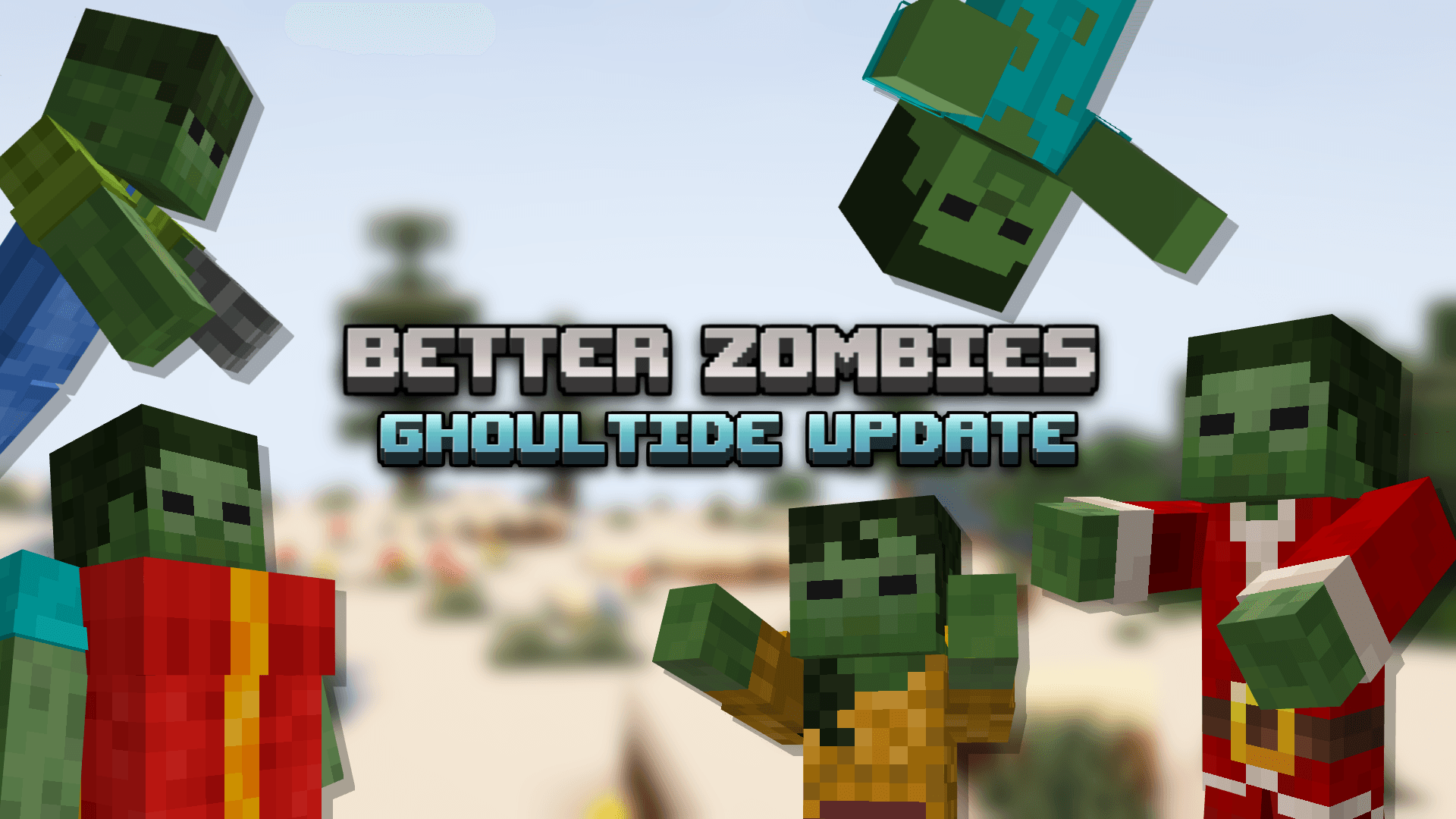 Better Zombies - Minecraft Bedrock Texture Packs - CurseForge