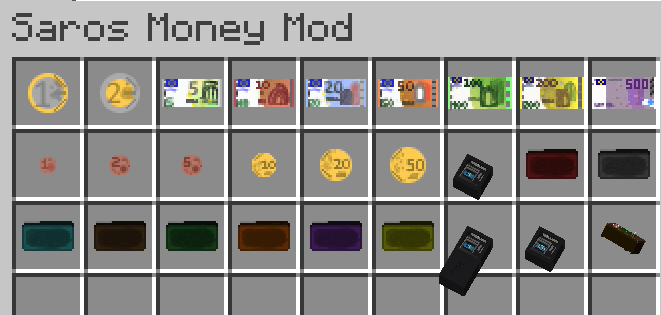 Saro´s Money - Minecraft Mods - CurseForge