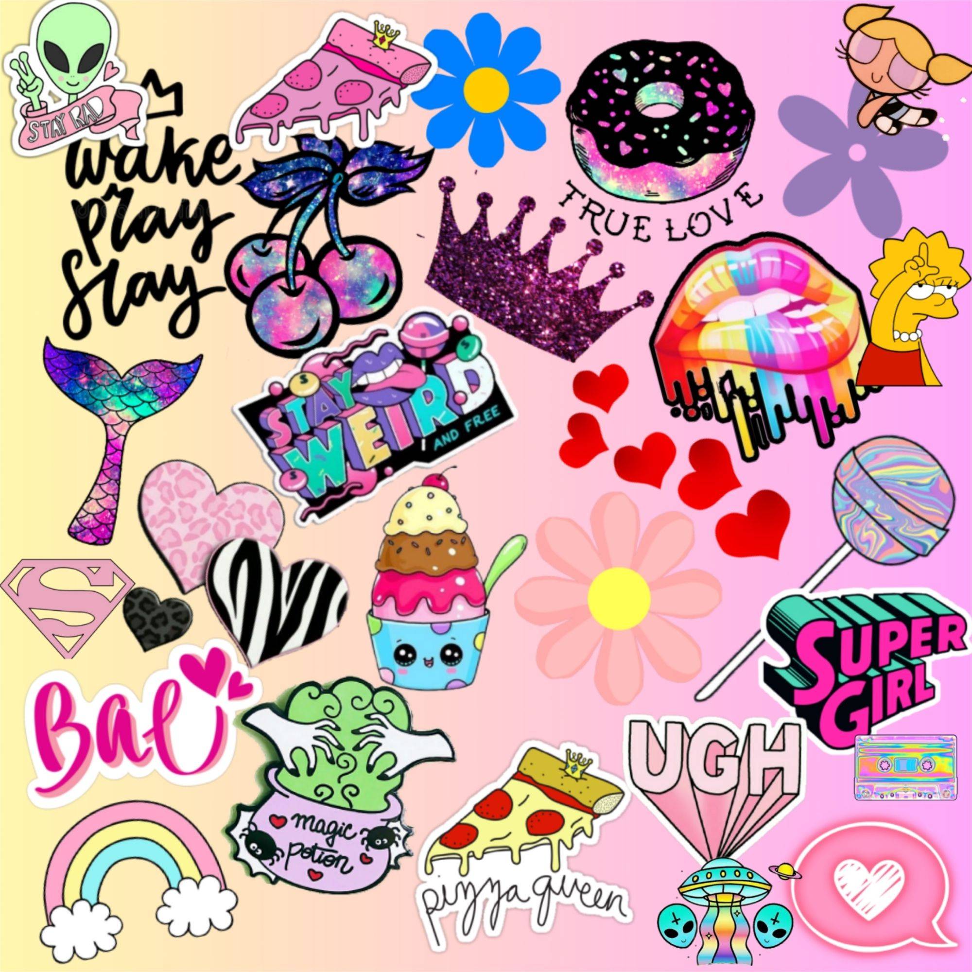 Cuties - Wall Decal - Stickers - Gallery - The Sims 4 Build / Buy ...