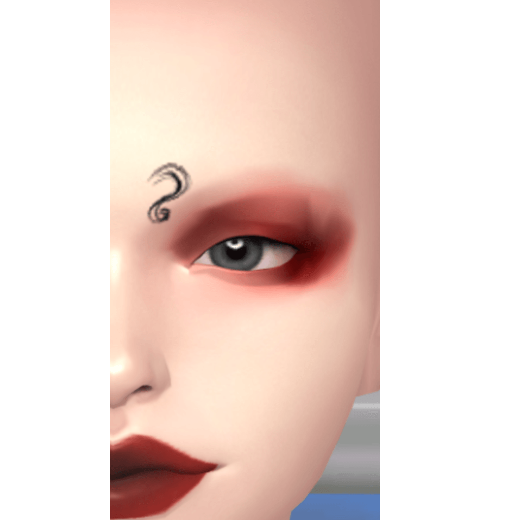 Smoke Shaped Goth Eyebrows – Dark, Dramatic Brows (24 Maxis Match ...