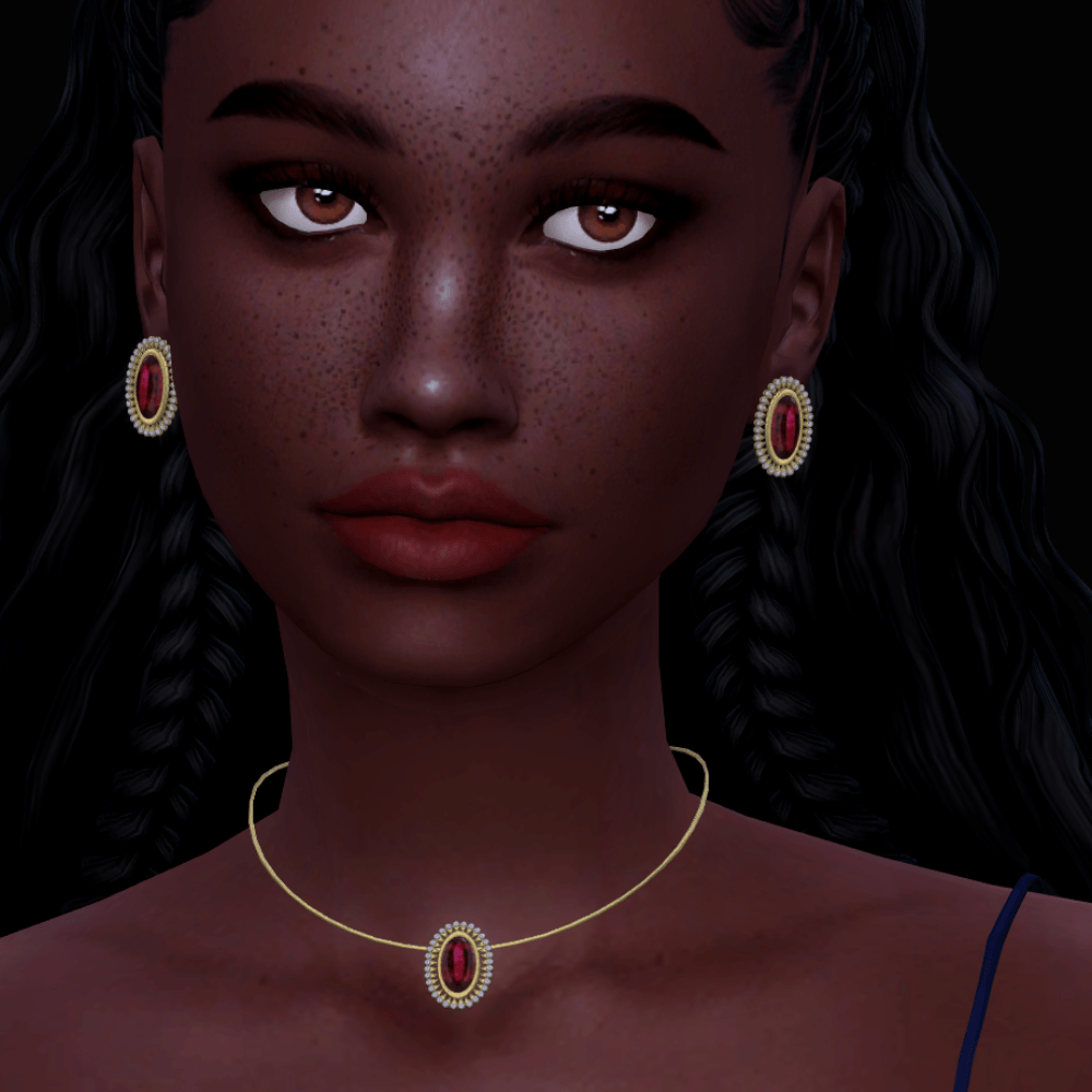 Ruby Gold Necklace - Gallery - The Sims 4 Create a Sim - CurseForge