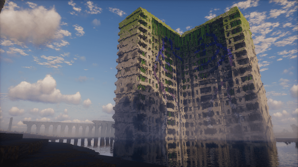 Tideworn - 8 sqkm Forgotten Flooded City - Gallery - Minecraft Worlds ...